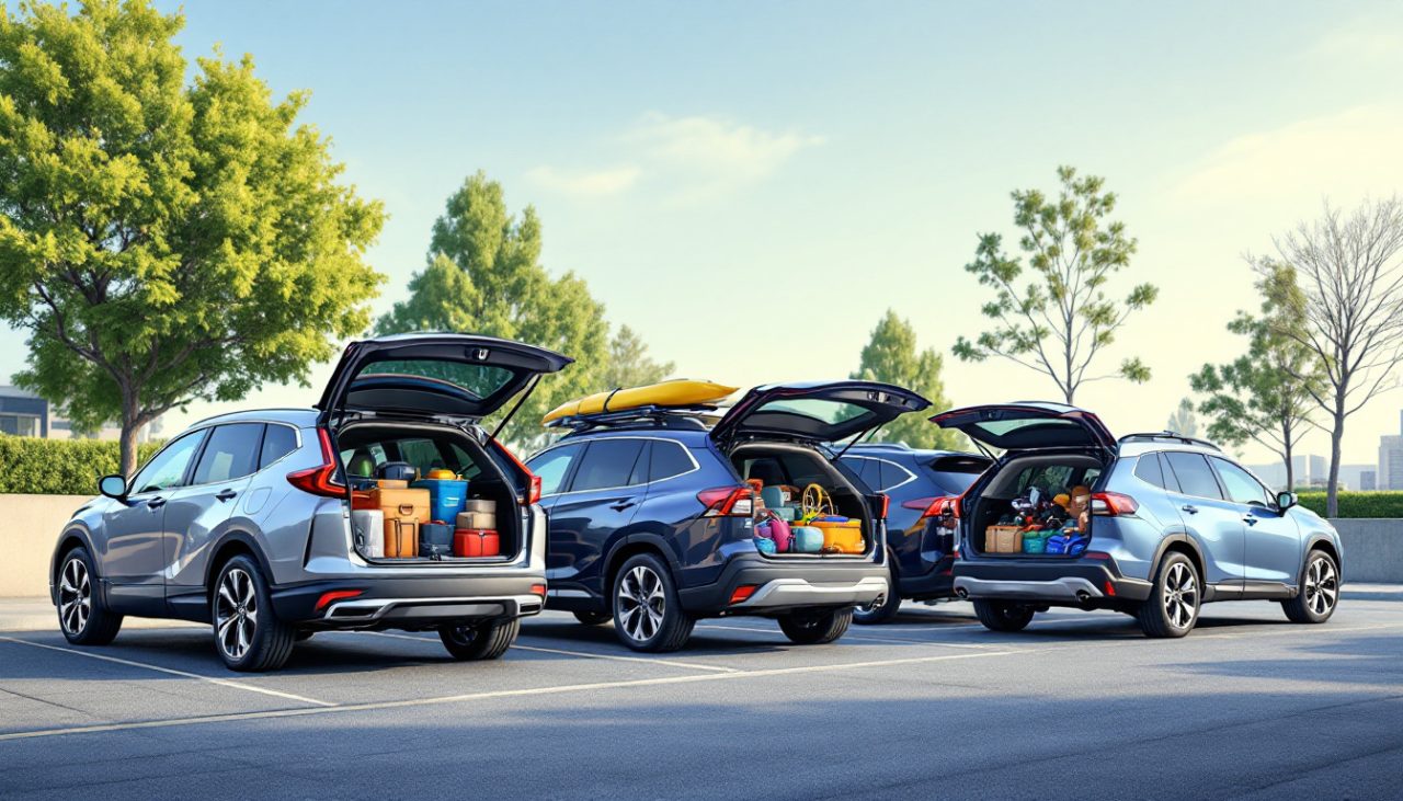 Les meilleurs crossovers avec un grand coffre pour un maximum d'espace ...