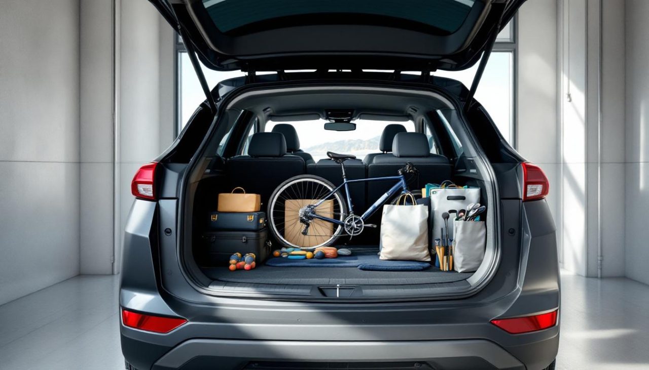 Le volume du coffre du Hyundai Tucson : espace et praticité - La route ...